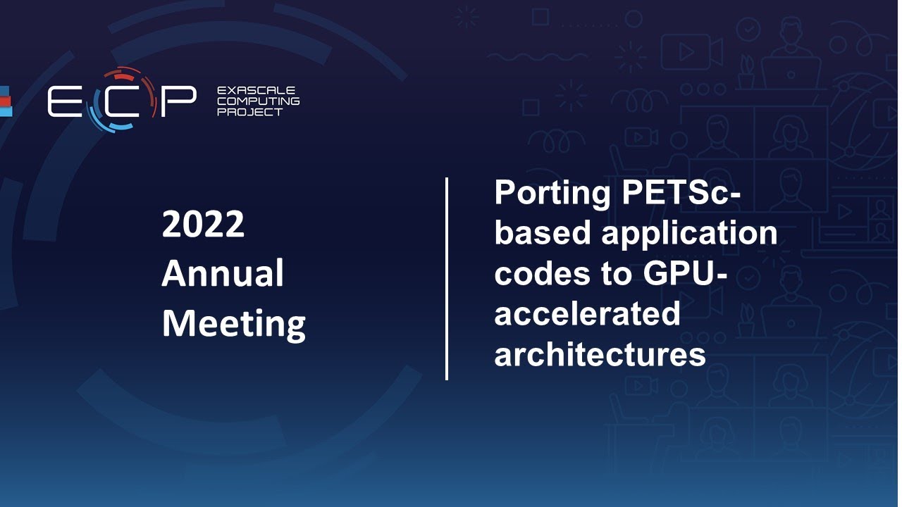 Porting PETSc-based application codes to GPU-accelerated architectures
