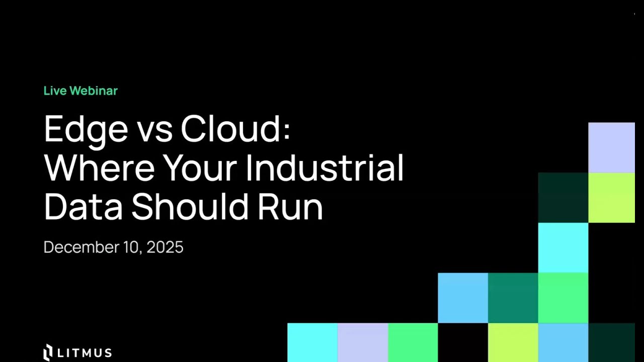 Edge vs Cloud: Where Your Industrial AI Should Run