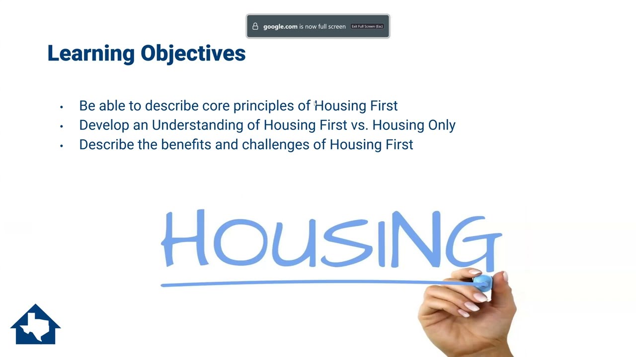 Introduction to Housing First