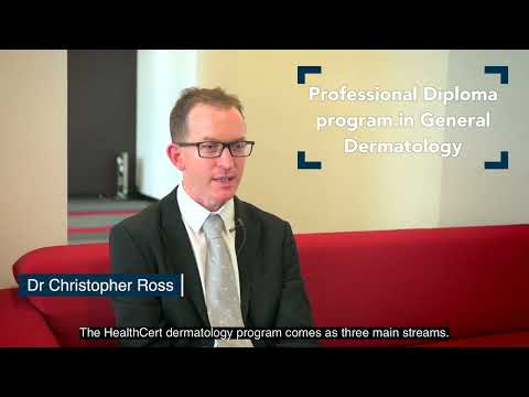 Professional Diploma of General Dermatology program | Dr Christopher Ross