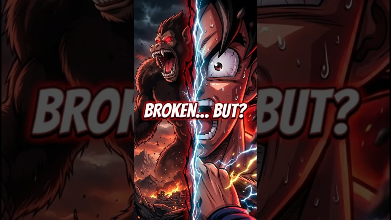 Saiyan Tail Weakness Explained | Why Goku Loses Power Instantly (Dragon Ball) #anime #dragonball