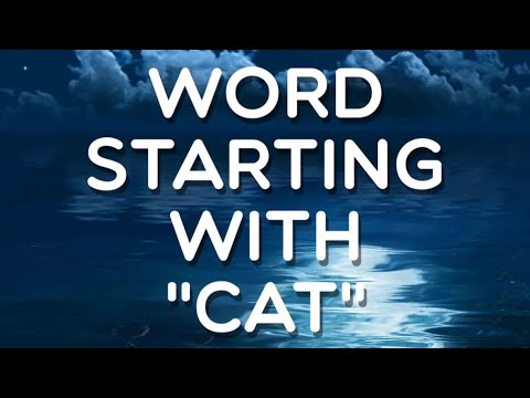 Level 1139, Words starting with "Cat", Word Crush Answers, FullHD 60 fps.