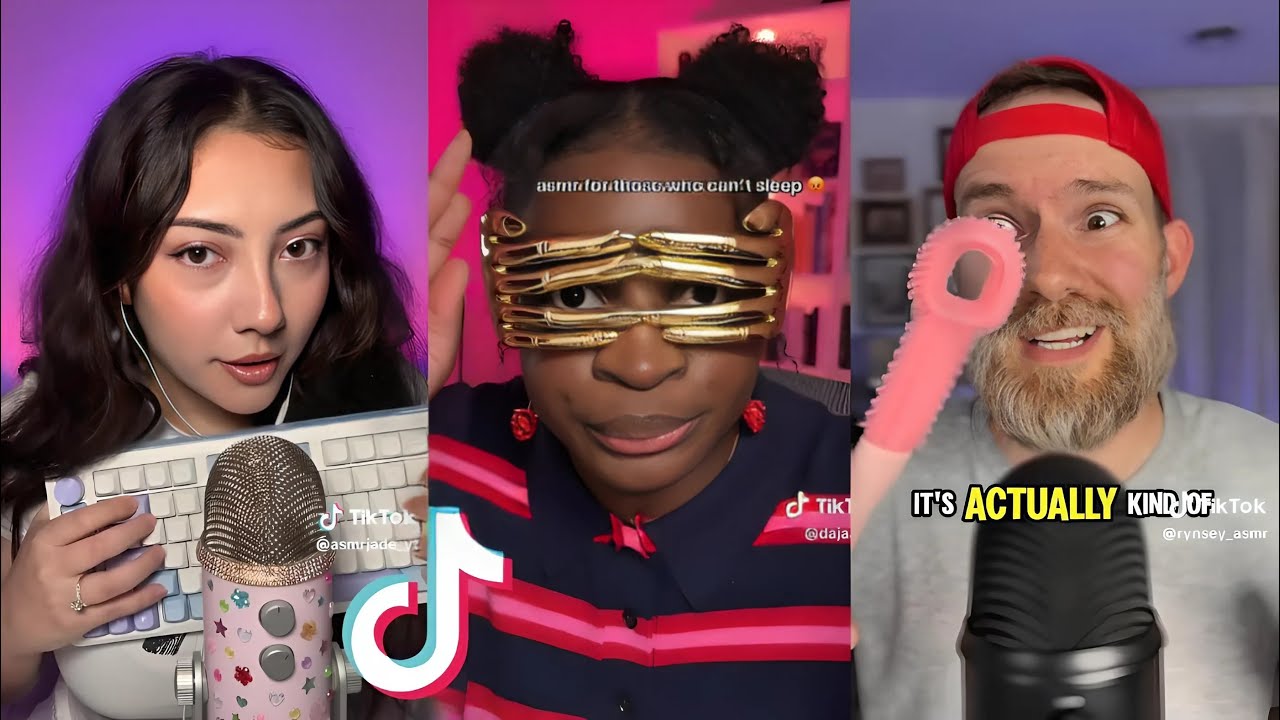 ASMR  | TIKTOK Compilation| Part 45 | ASMR for deep sleep