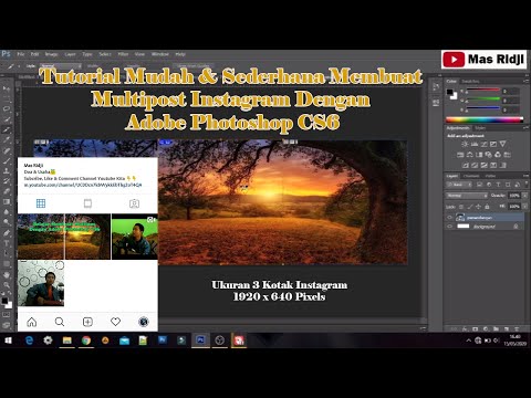 #Pemula - Tutorial Membuat Multipost Instagram Dengan Adobe Photoshop CS6