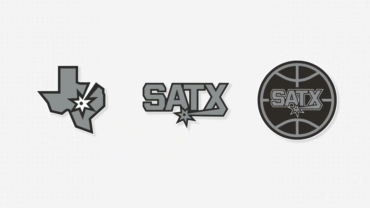 San Antonio Spurs Unveils Three New Secondary Logos to Brand Identity