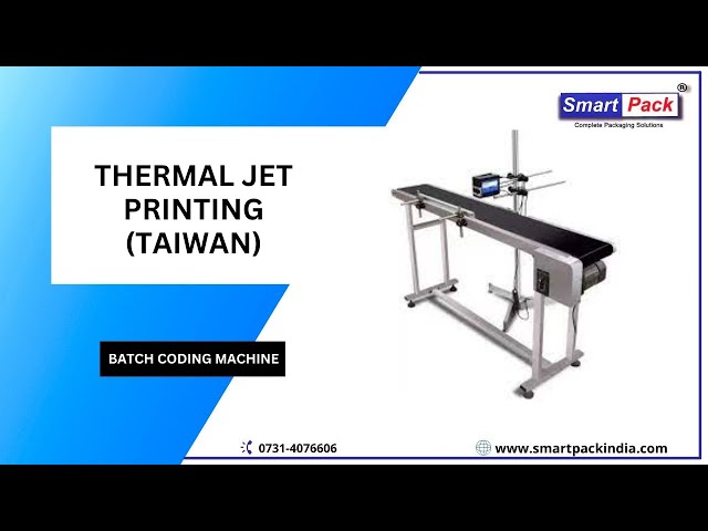 Batch Coding Machine And Equipment - Thermal Inkjet Printers ...
