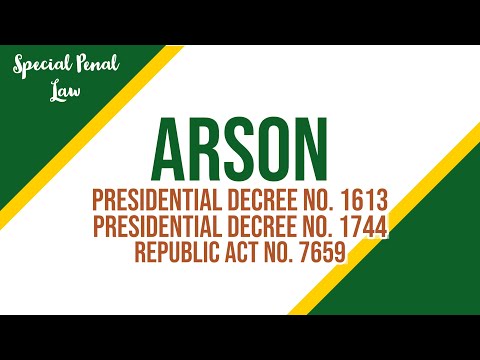 [Article 320] Destructive Arson / Simple Arson: Criminal Law Discussion