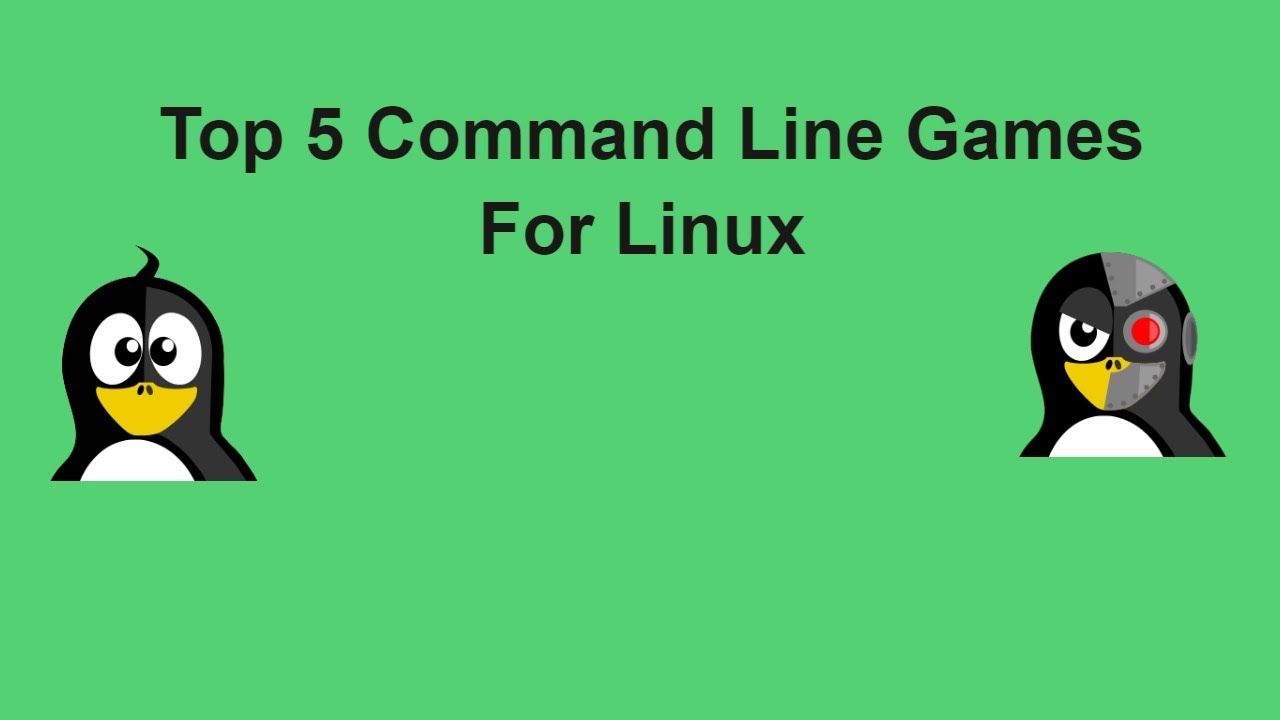 Top 5 Command Line Games For Linux #2017 linux game and tricks