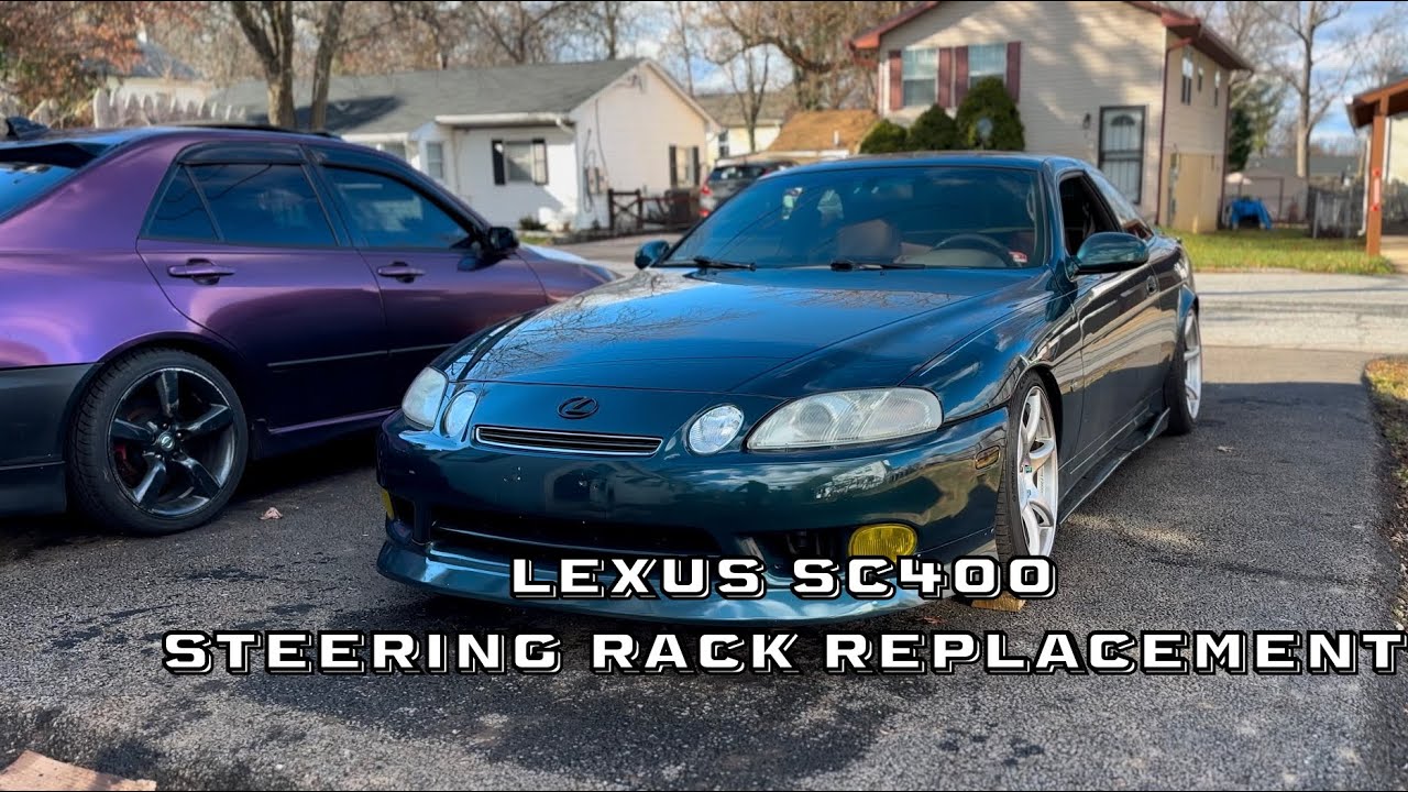 Lexus sc400 sc300 steering rack replacement