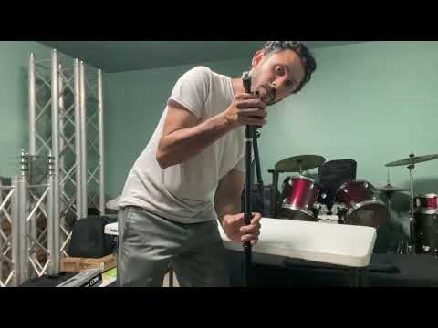 DR Pro Tripod Mic Stand With Telescoping Boom | Reverb