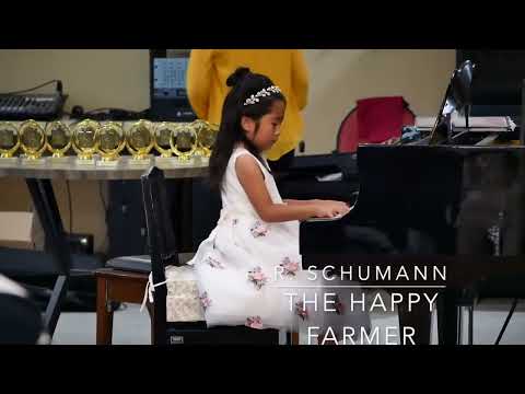 2019 Spring Recital--Happy Farmers by Schumann & Jumpin Jazz Cat by Faber
