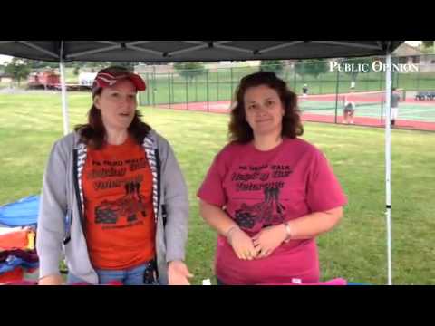 Tracy Hershey & Tracey Overcash talk about a fundraiser for PA Hometown Walk sponsored by Chambersbu