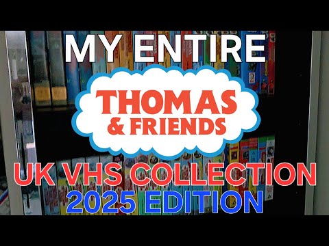 My ENTIRE Thomas & Friends UK VHS Collection (2025 EDITION)