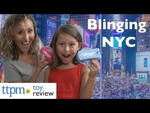 Blinging NYC with the NEW Blinger from Wicked Cool Toys