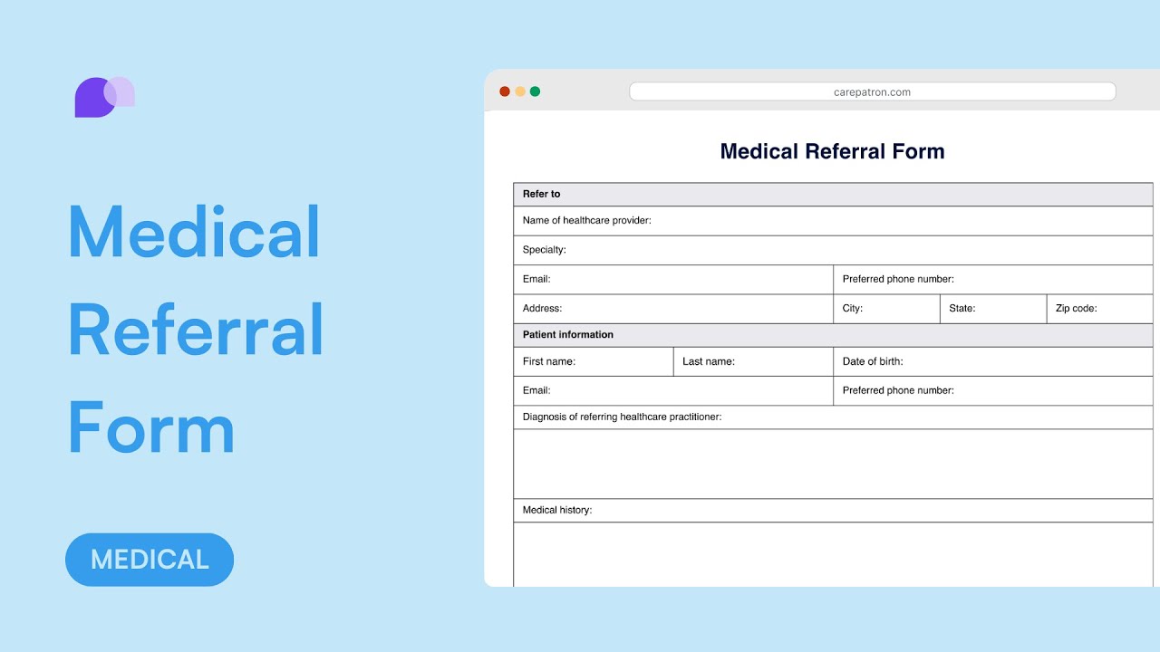Medical Referral Form