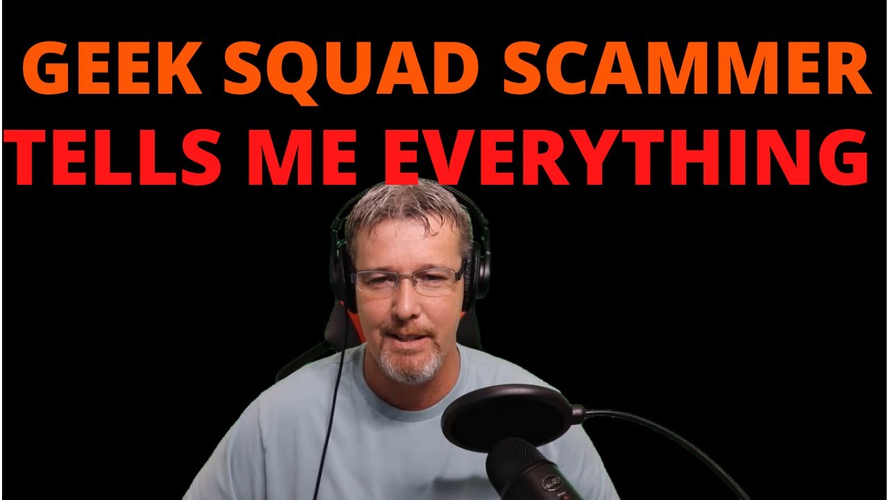 Geek Squad Scammer Breaks Down