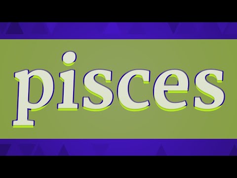 PISCES pronunciation • How to pronounce PISCES