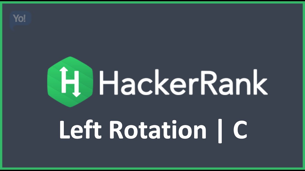 Left Rotation | HackerRank Solution in C Programming