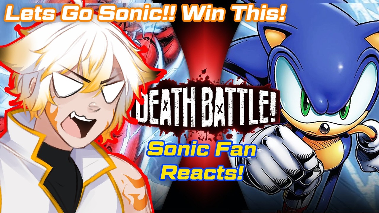 Shinki Pyre Reacts To Flash VS Sonic (Wally West VS Archie Sonic) | DEATH BATTLE!