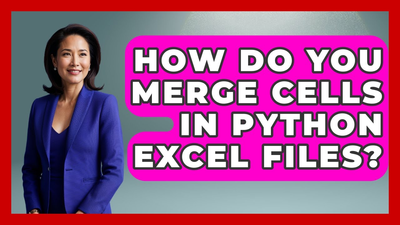 How Do You Merge Cells In Python Excel Files? - Python Code School