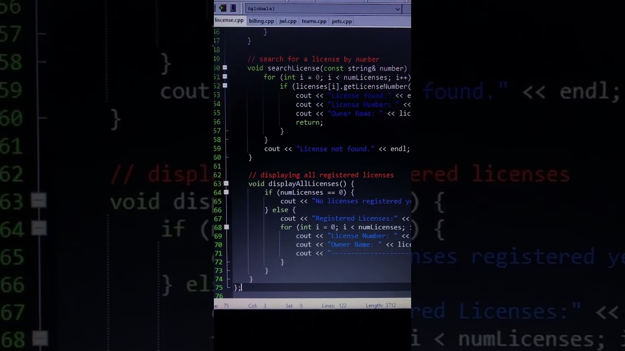 c++ registration #cpp #code #coding #codinglife #codemasters #coderstokyo #codingninja #coders