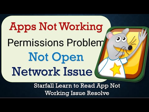 How To Fix Starfall Learn to Read App not working | Not Open | Space Issue | Network Issue