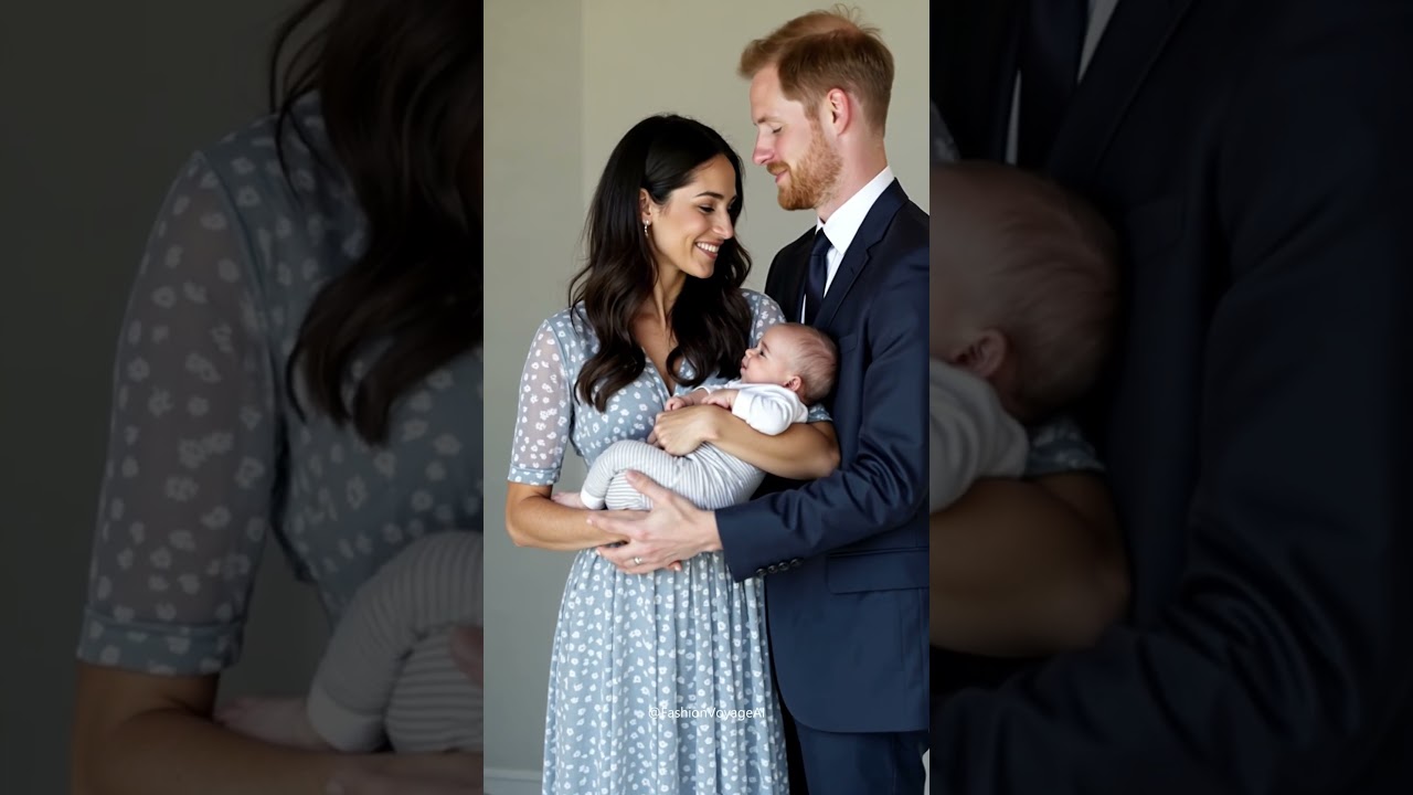 Prince Harry and Meghan Share a Tender Moment With Their Baby – So Beautiful!