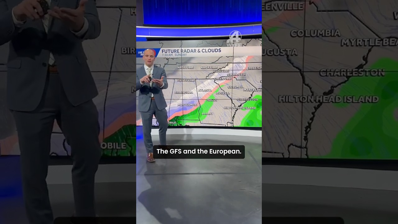 Chances for snow across the Southeast is looking more likely. So, where will it accumulate?