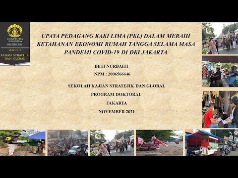 Ujian Proposal Disertasi Program S3 SKSG UI - Beti Nurbaiti