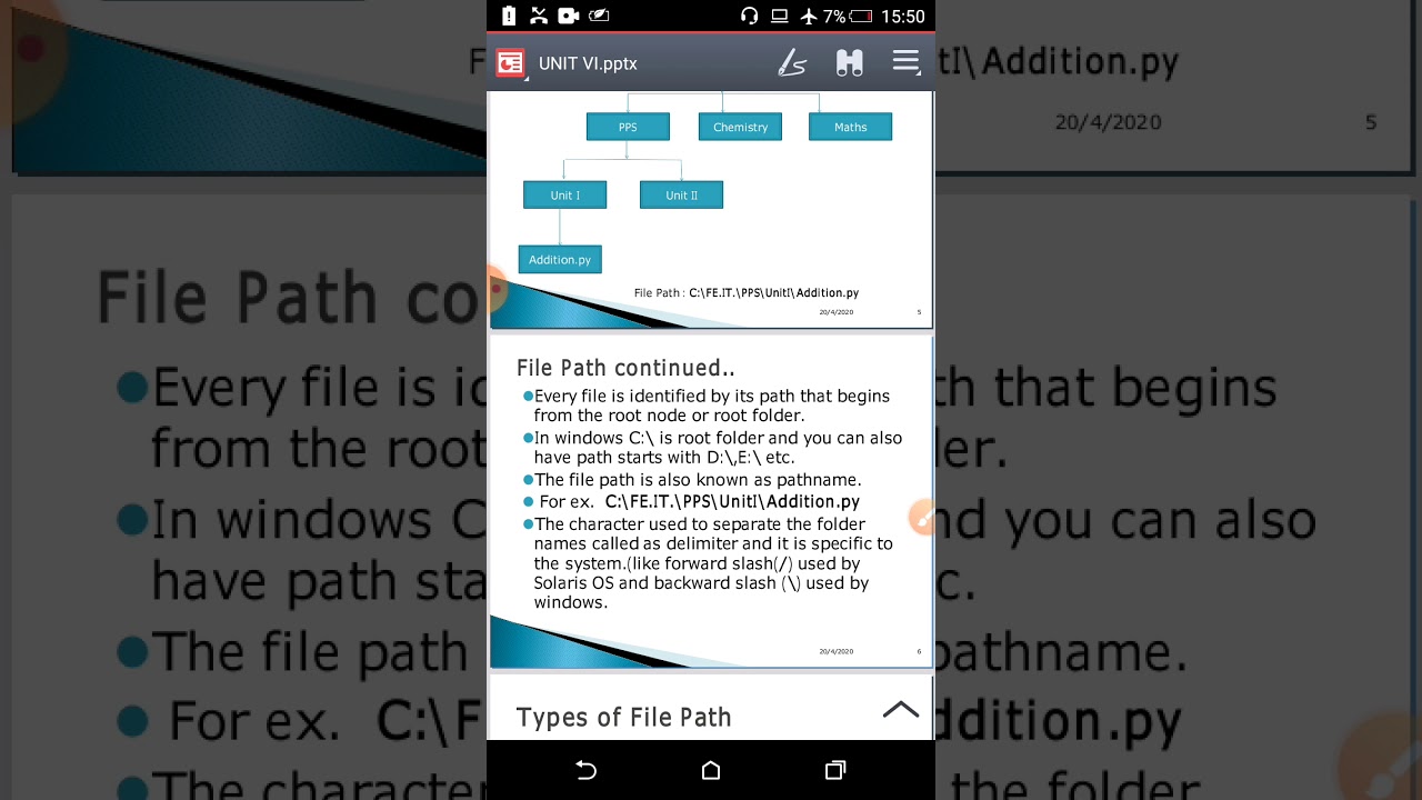 Unit 6 File Handling and Directories