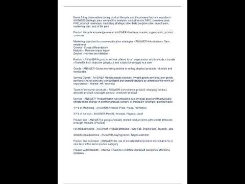 AIPMM CPM Certification Exam Questions and Answers 100% Correct