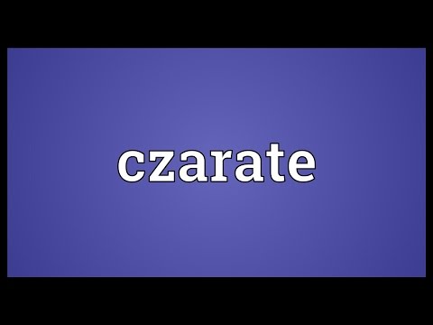 Czarate Meaning