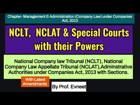 NCLT , NCLAT, Special Court| National Company Law Tribunal| National Company Law Appellate Tribunal|