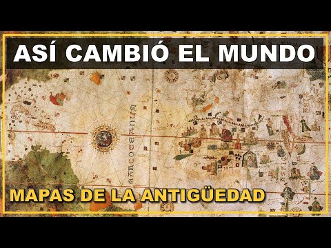La Historia del Mapa del Mundo desde la Antigüedad (La Evolución de la Cartografía)