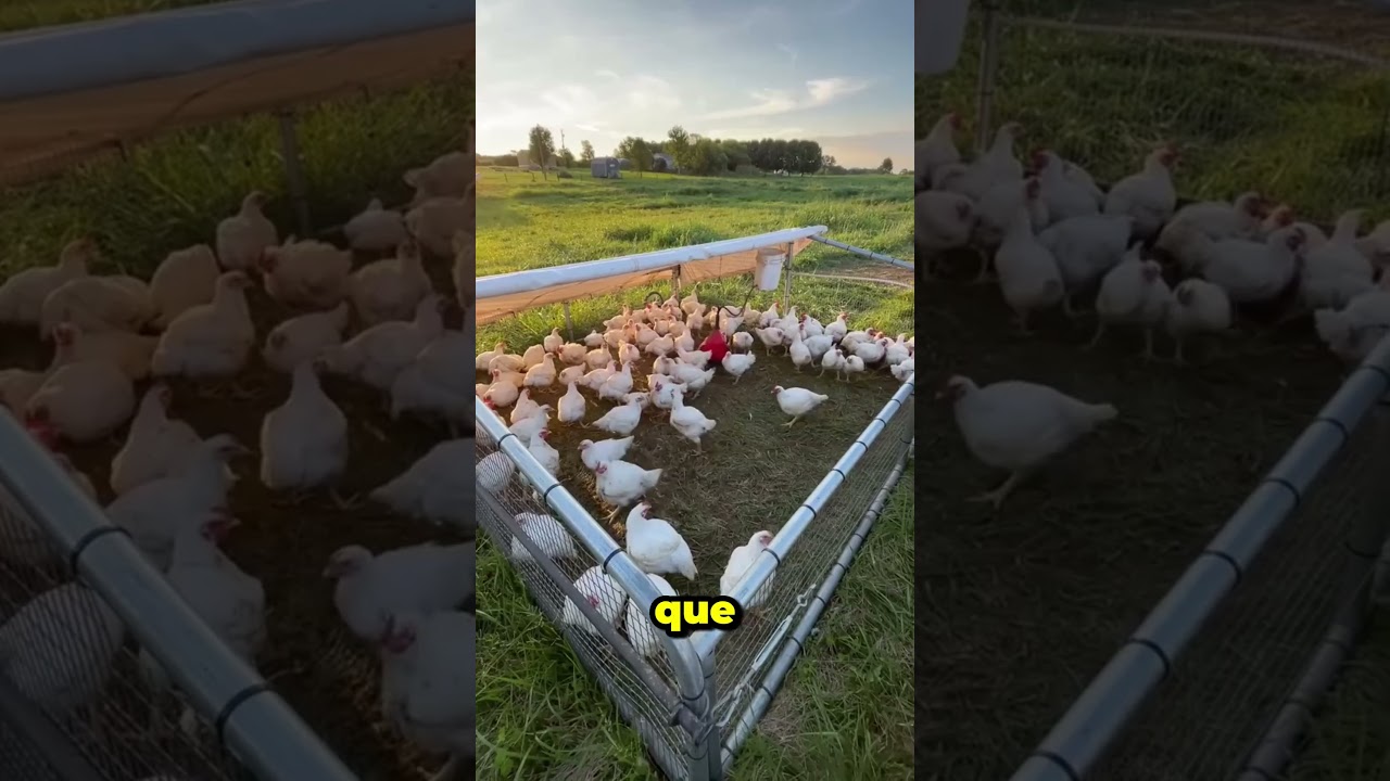 Mobile farms: the most natural system for raising chickens