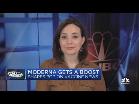 Moderna shares get a boost on latest Covid-19 vaccine news