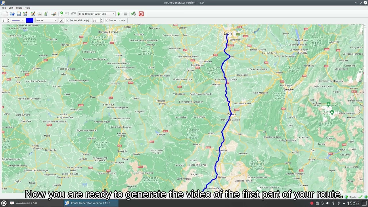 Route Generator tutorial about importing multiple animated routes on a map and scrolling of the map.