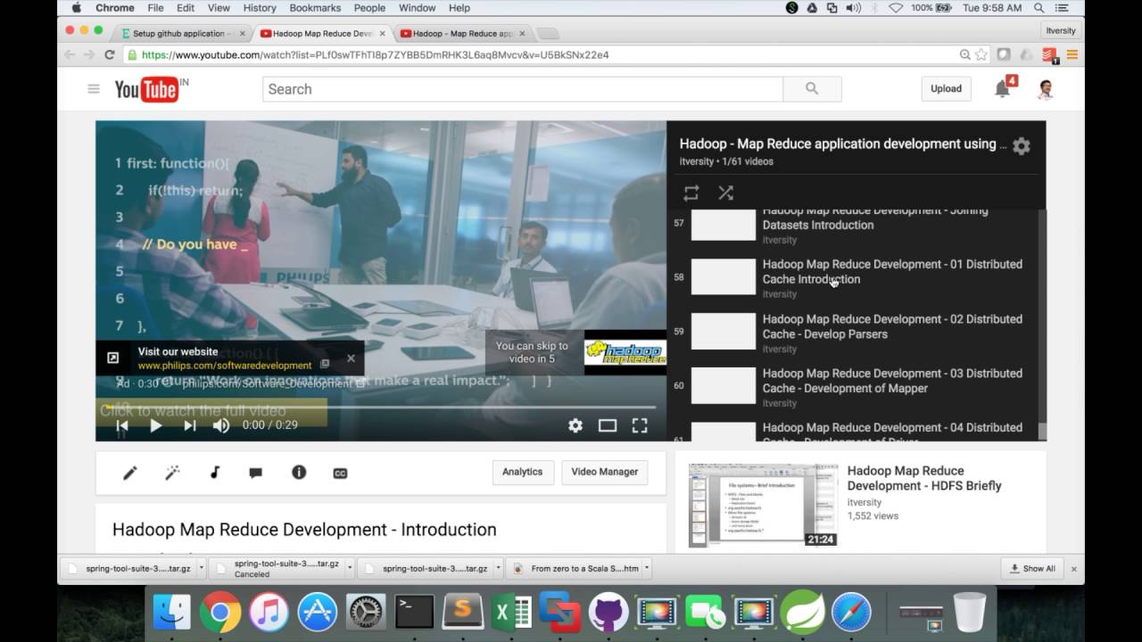 Java Map Reduce Overview - Setup github project - Introduction