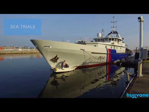 Hull Vane Experiment on 52 Meter OPV | Chuck Hill's CG Blog