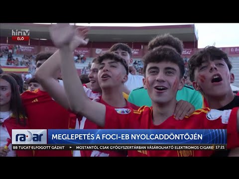 Radar - Meglepetés a foci-eb nyolcaddöntőjén (2024-07-01) - HÍR TV
