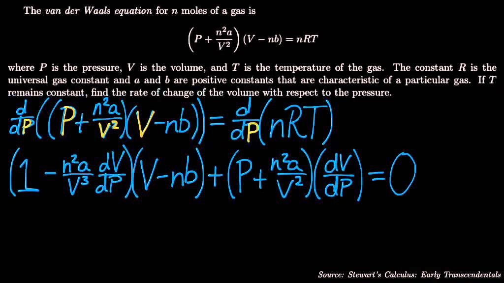 Implicit Differentiation Physics Example