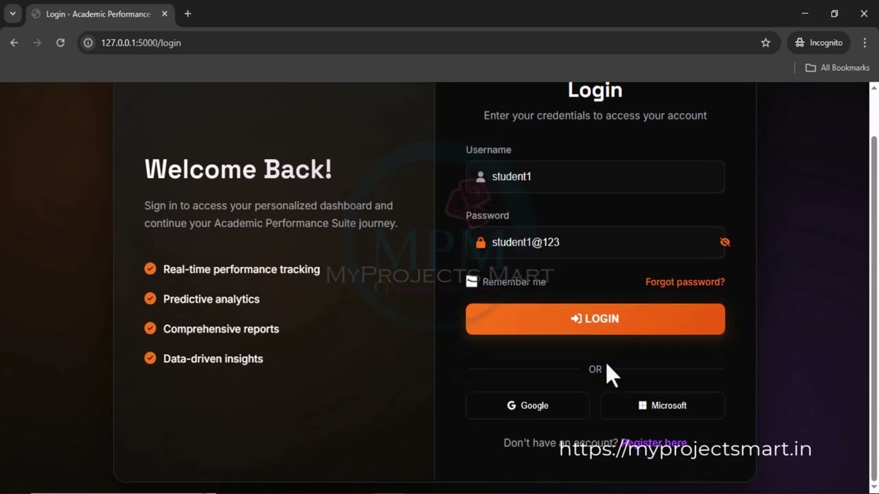 Final Year Project - Ai Based Academic Performance Analysis Using Python - 2026-2027