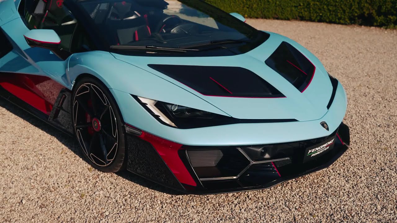 Lamborghini Fenomeno Roadster Unveiled