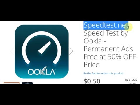 Speedtest.net Speed Test by Ookla Free In App Purchase without Jailbreak at Discount