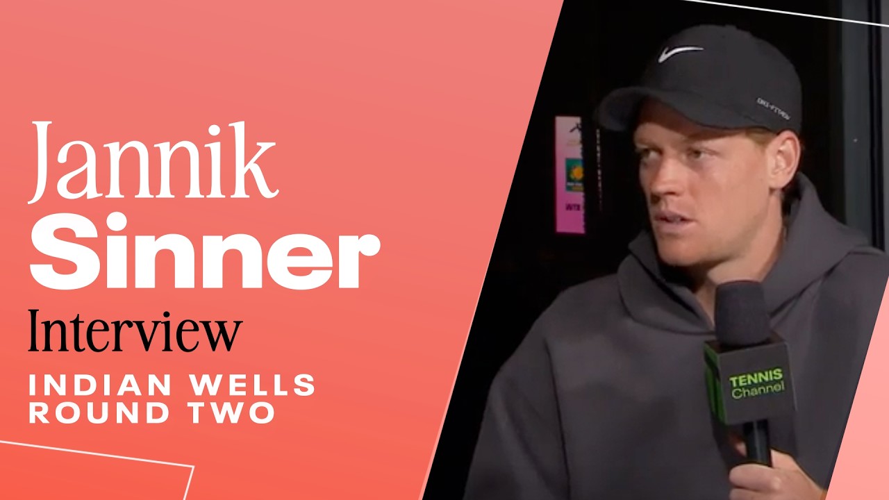 Jannik Sinner on Learning from Alcaraz and Djokovic | Indian Wells 2026