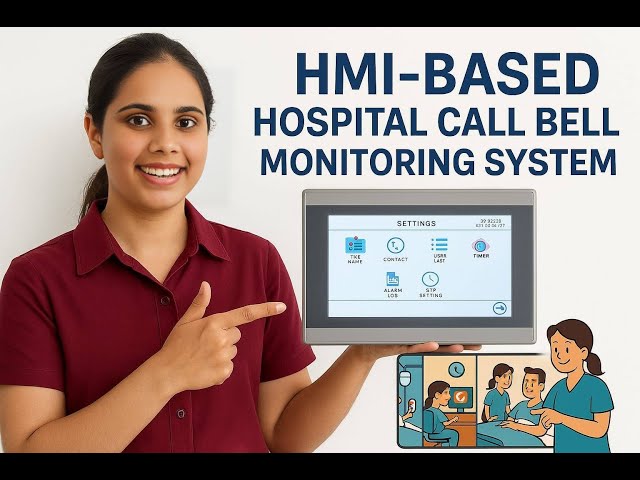 Call Bell System - HMI Based Call bell system (Touch Screen ...