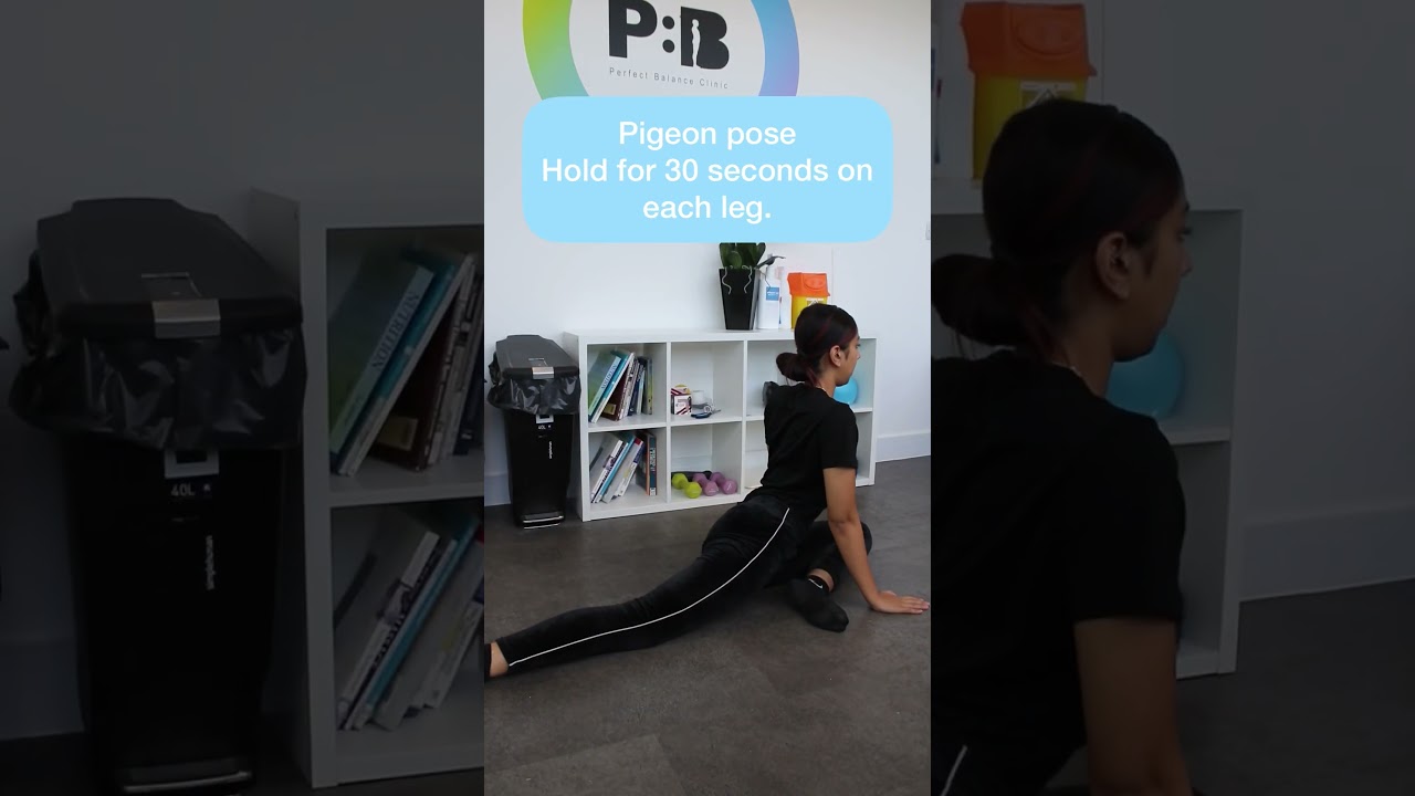 Two exercises to try at home for sciatic pain! #health #sciatica