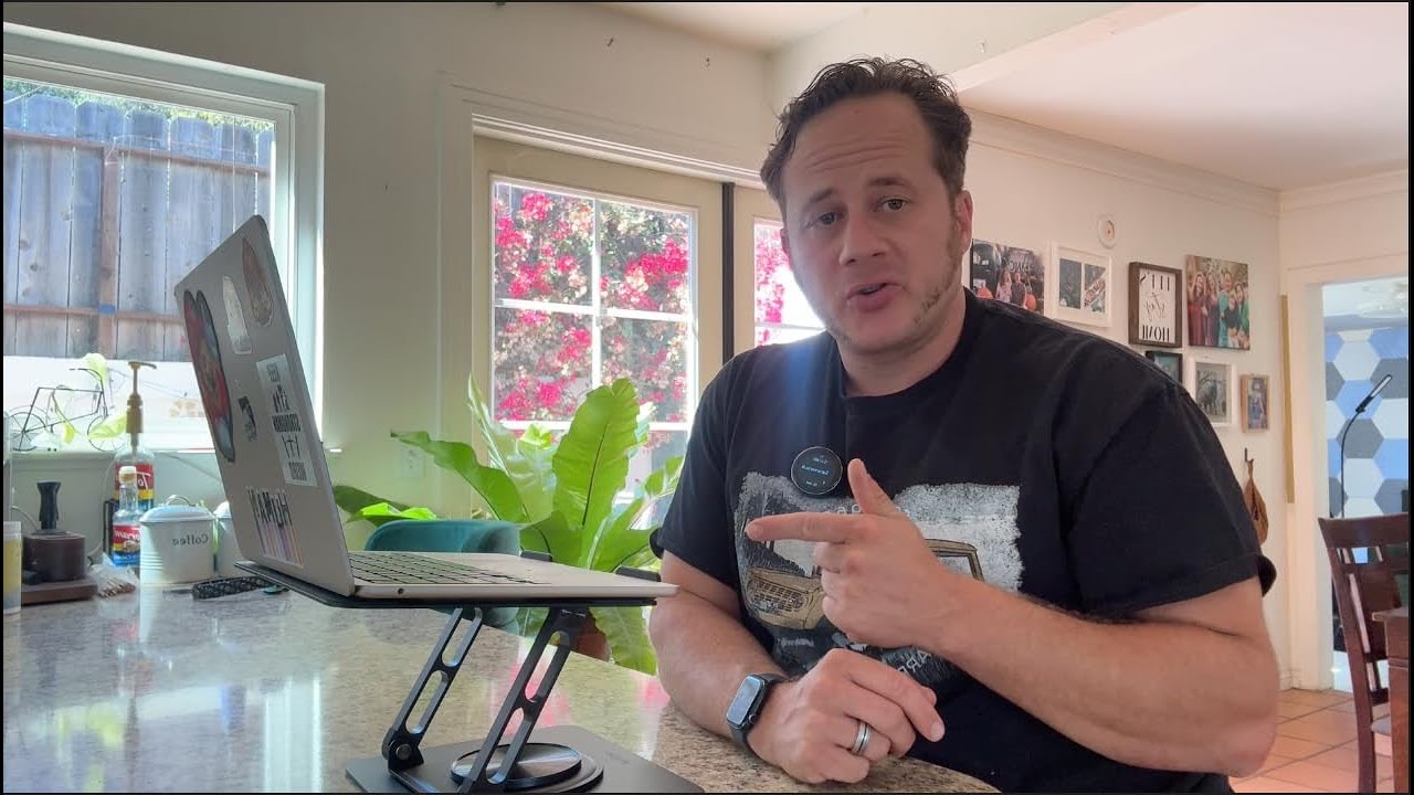Lamicall Adjustable & Rotating Laptop Stand Review!