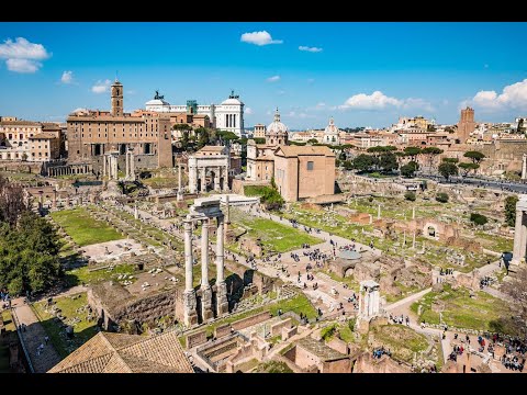 TE Walks: Live! The Ancient Roman Forum, Rome Italy.
